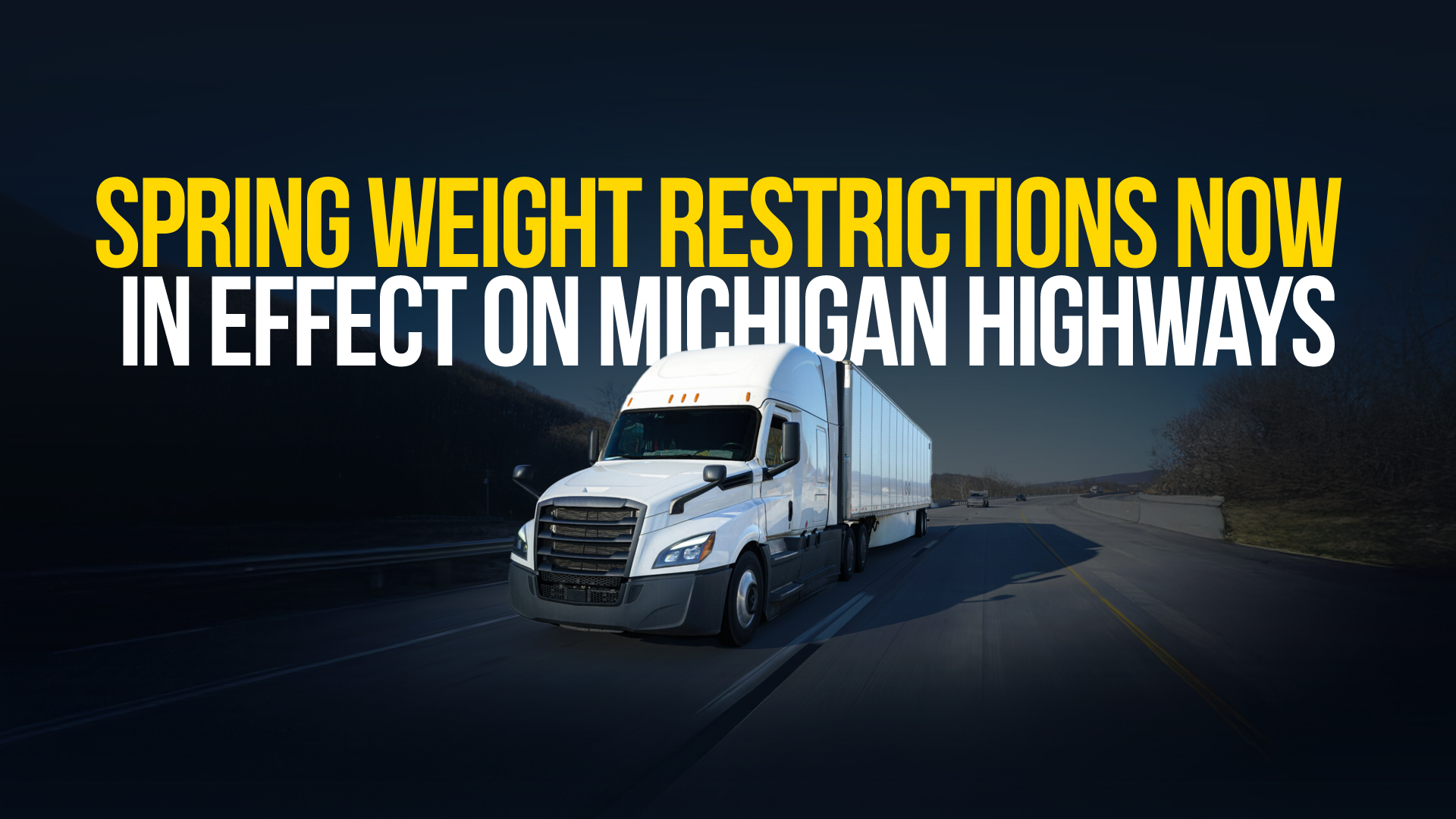 Hey drivers, it’s that time of year again—Michigan is...