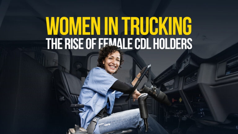 The trucking industry has long been male-dominated, but...