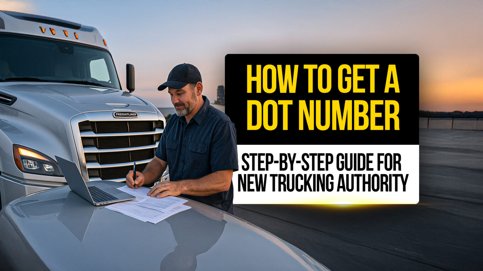 Thinking about running your own trucking business? Gettin...