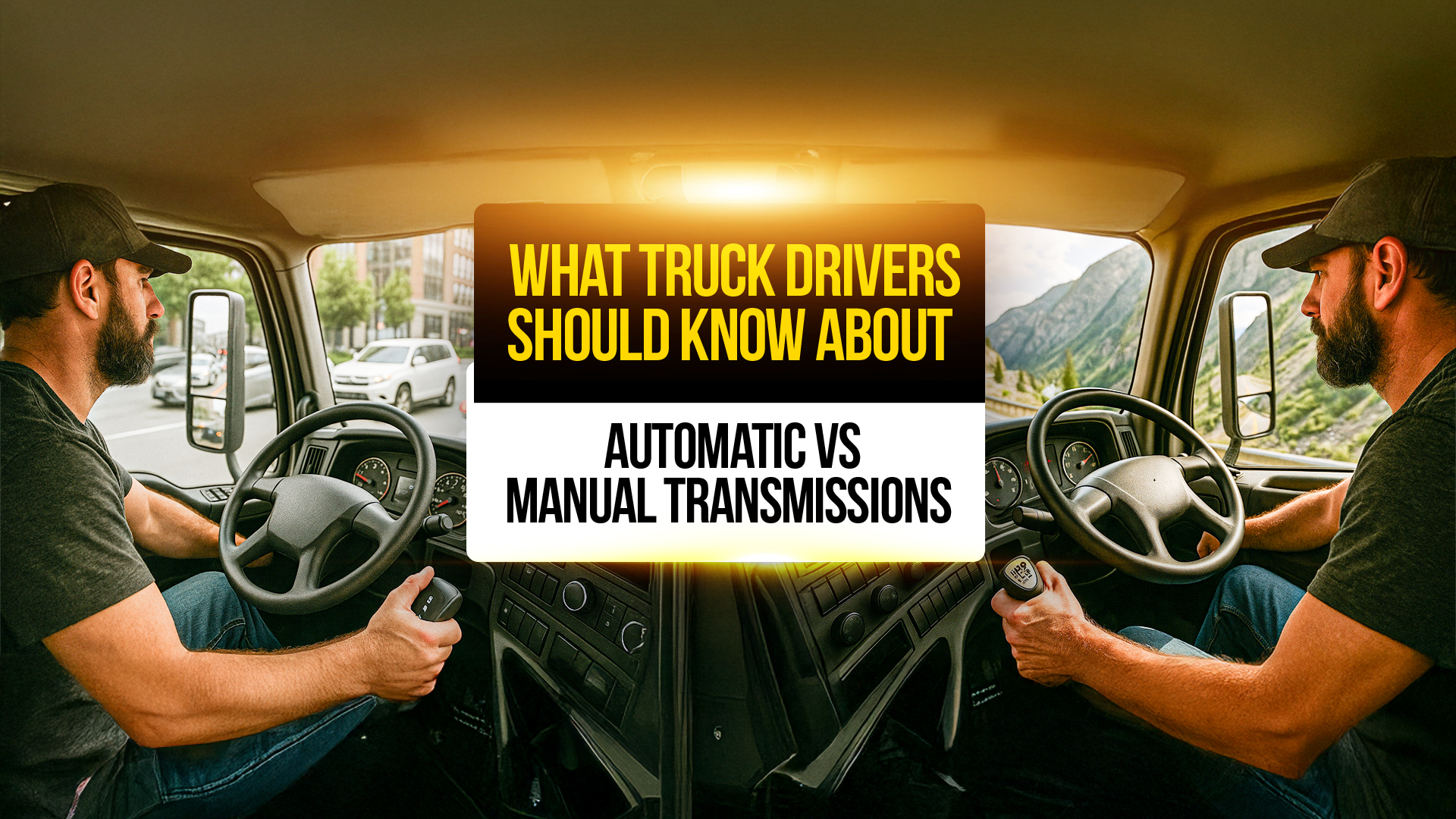 The debate between automatic and manual transmissions...